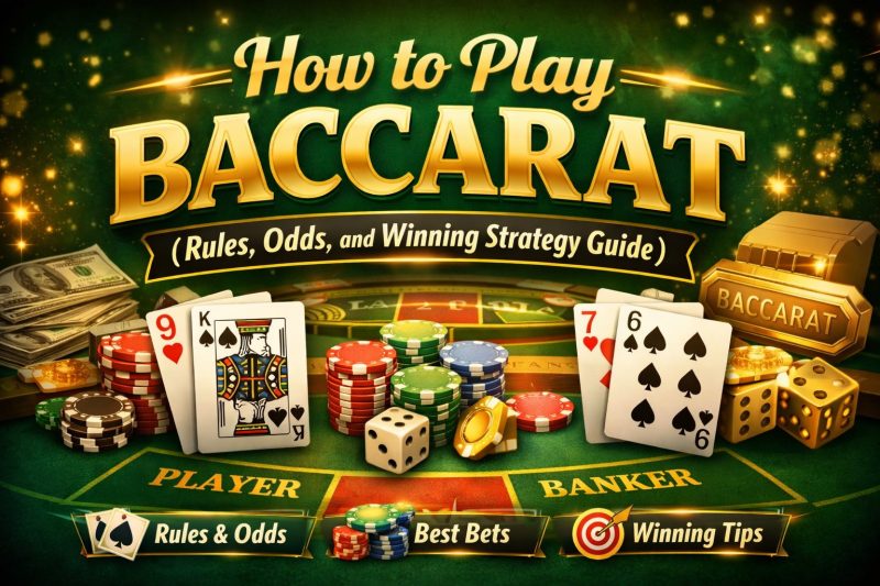 How to Play Baccarat (Rules, Odds, and Winning Strategy Guide ...