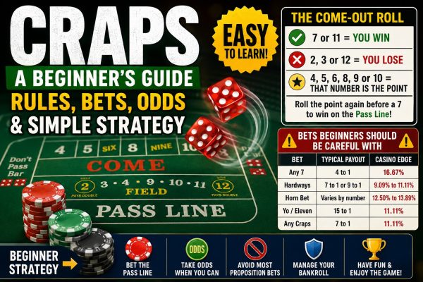 Beginner’s Guide to Craps: How to Play, What to Bet, and What to Avoid ...